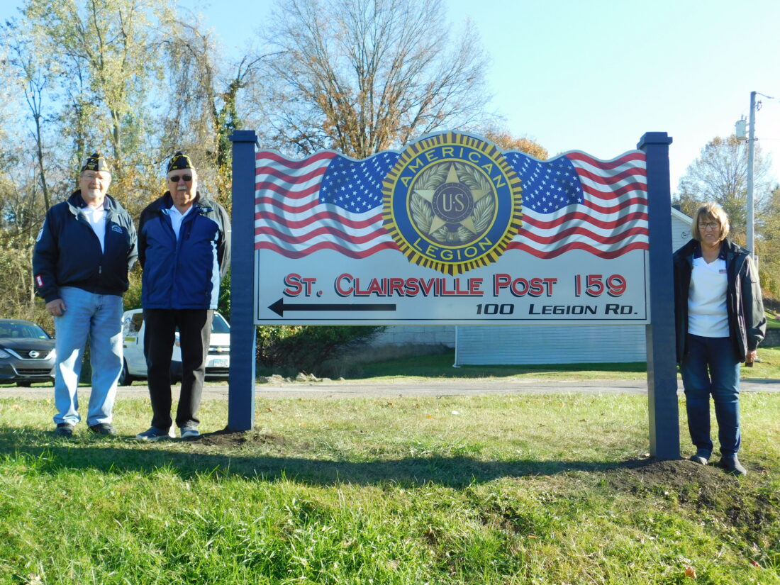 New sign greeting visitors to St. C. Legion | News, Sports, Jobs - The ...